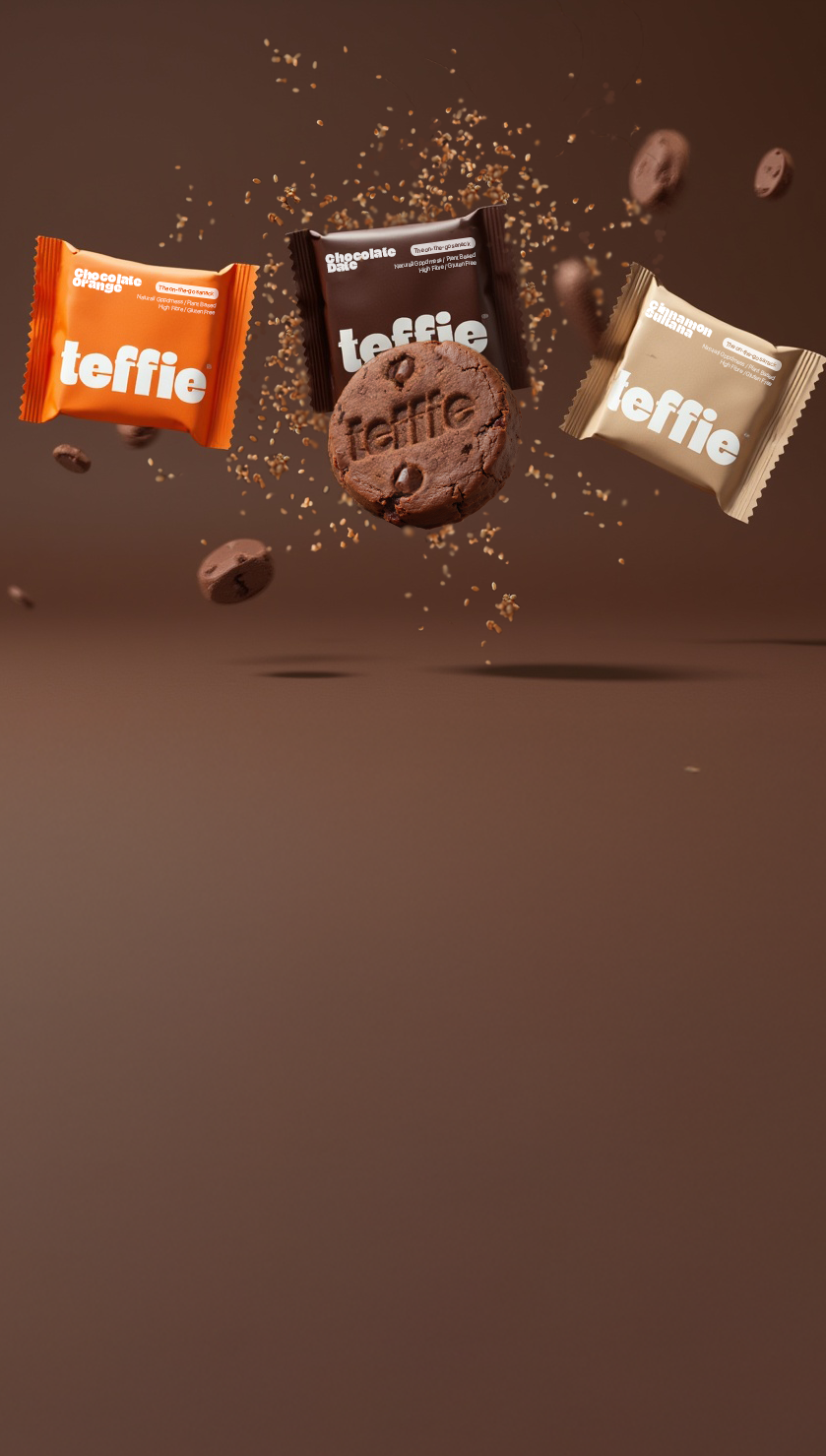 Teffie | Shop Gluten-Free Vegan Teff Snacks UK